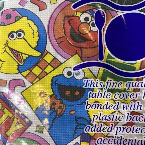 Sesame Street | Party Supplies | Sesame Street Plastic Table Cover Elmo ...